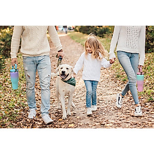 Zukro 40 OZ Tumbler With Top Handle, Leak Proof Stainless Steel Cup with Flip Straw, No Sweat Insulated Water Bottle Fit in Cup holder for Sport, Outdoors, Keep Drinks Cold 24 hours, Coal