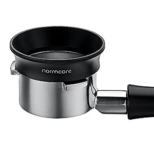 Normcore 54mm Magnetic Dosing Funnel V2 - Espresso Coffee Dosing Ring - 20mm Anodized Aluminum with 8 Neodymium Magnets Fits 54mm Breville Portafilter