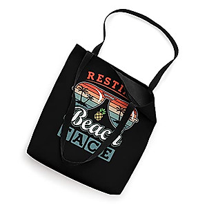 Resting Beach Face Summer Vibes Beach Lover Vacation Tote Bag