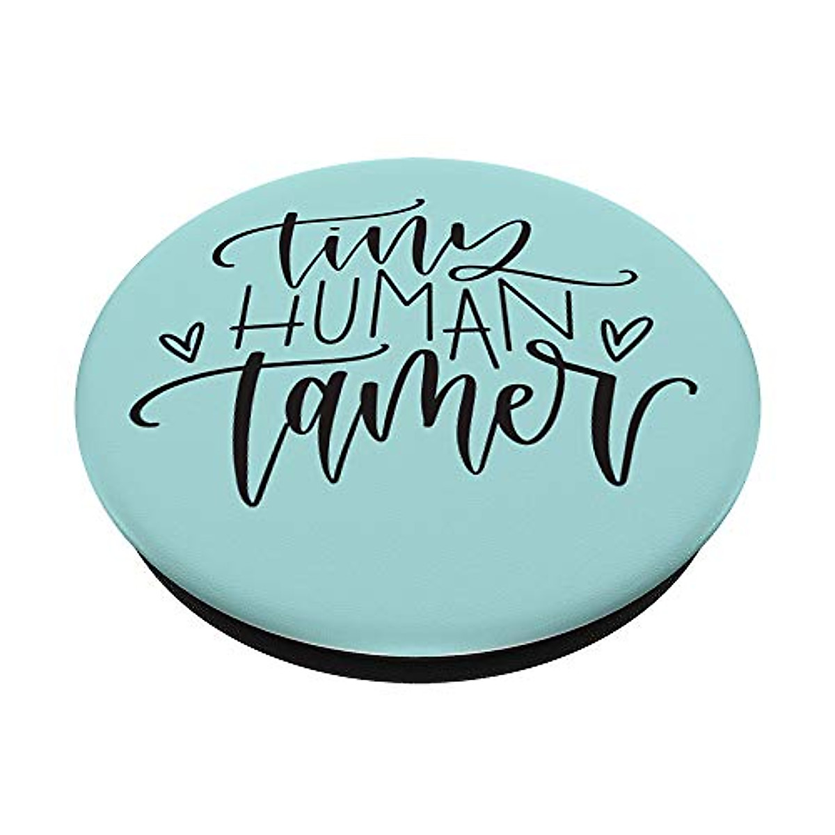 Mom Mama Teacher Appreciation Mint Blue Teal Black JLZ009 PopSockets Swappable PopGrip