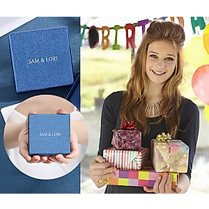 SAM & LORI Long Distance Relationship Gifts Best Friend Bracelet for Women Cuff Friendship Couples Bestie Sister Stuff Anniversary Valentines Christmas Day Always and Forever