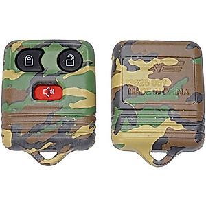 Dorman 13625GNC Keyless Entry Transmitter Cover Compatible with Select Models, Green Woodland Camouflage
