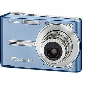 Casio Exilim EXS600 6 0 MegaPixels Credit Card Size Digital Camera with 3X Optical Zoom (Blue)