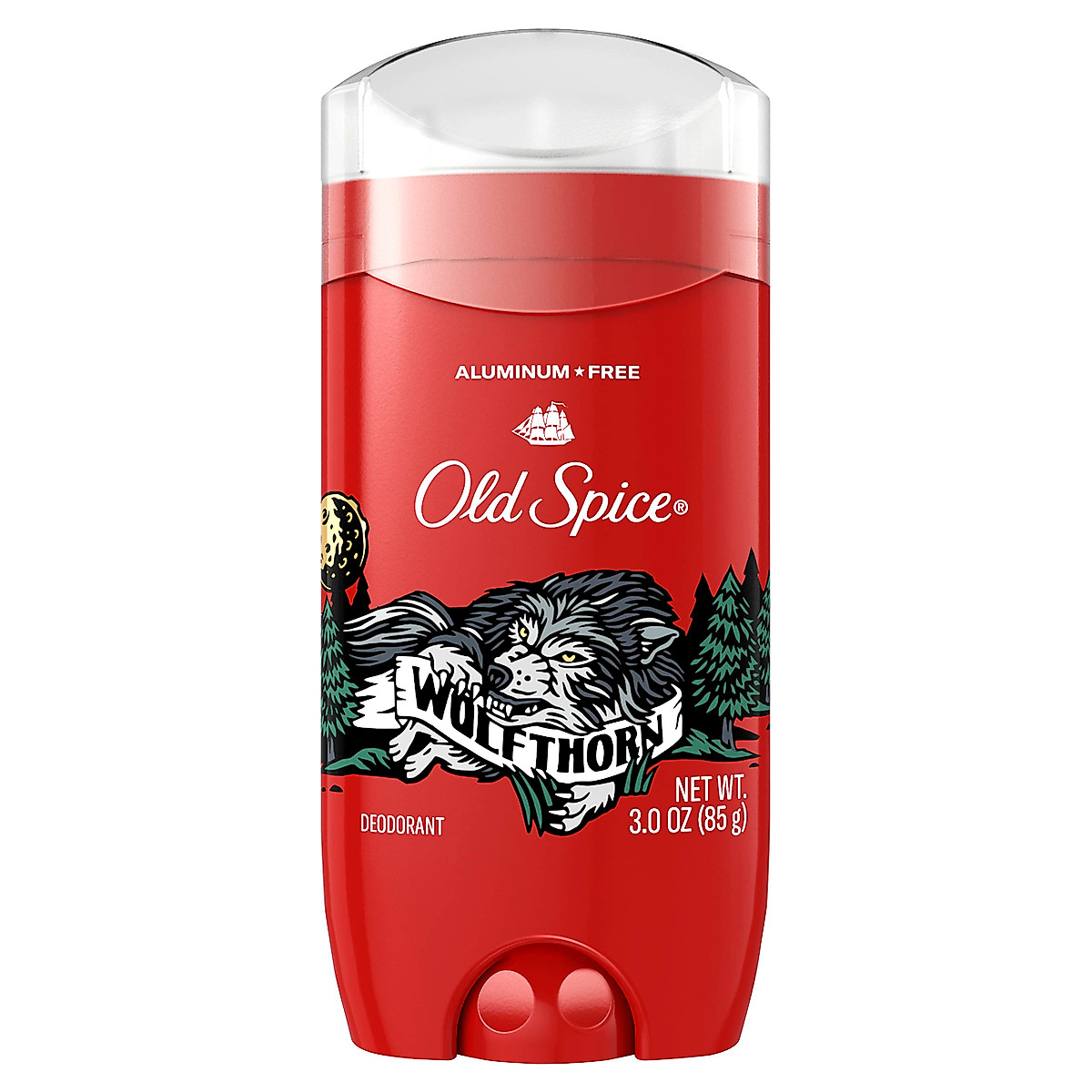 Old Spice Aluminum Free Deodorant for Men, Wolfthorn, 48 Hr. Protection, 3.0 oz