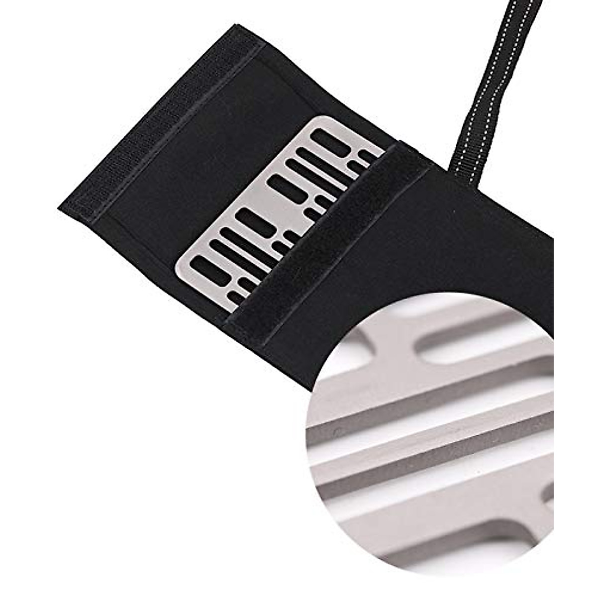 Tentock Titanium Barbecue Grill Plate Ultralight Campfire Grate Grills Portable Baking Cooling Rack Roasting Kitchen Utensils for Backpacking Hiking Cooking with Storage Bag