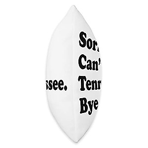 Funny US Tennessee Gift for Men & Women Sorry Can't Bye-Funny USA State Tennessee Throw Pillow, 16x16, Multicolor