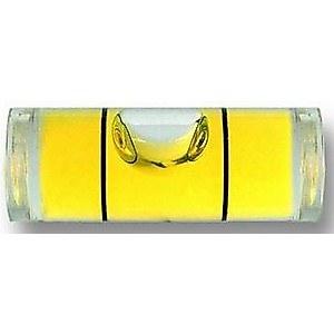 Precision Mini Acrylic Bubble LEVEL Vial - 1" Long X 3/8" Diameter Replacement Levels - Tool Photo (6)
