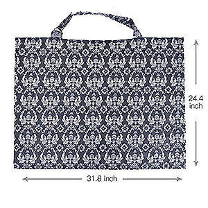 UHINOOS Nursing Cover for Breastfeeding, Soft Breathable Cotton Privacy Nursing Covers with Rigid Hoop, Large Multi-use Nursing Apron Breastfeeding Cover for Mom and Babies