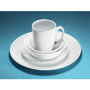 Corelle Livingware Winter Frost White 30-Piece Dinnerware Set, Service for 6