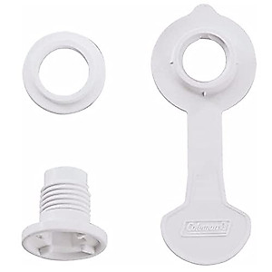 Coleman Cooler Standard Drain Plug Assembly - 1 Inch Shaft Length