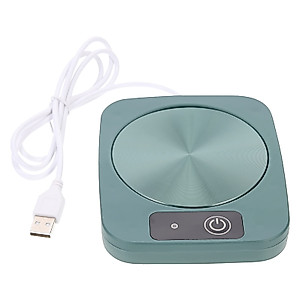 Hemoton 2pcs Heating Coaster Coffee Heater Coffee Warmer Mug Warmer Coffee Cup Warmer Under Desk Heater Heated Coffee Cup Electric Beverage Warmer Candle Wax Cup Warmer Office Cup Warmer