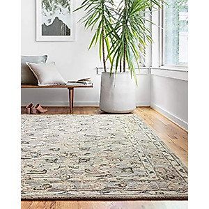 Loloi II Beatty BEA-04 Light Blue Traditional Area Rug 5'-0" x 7'-6"