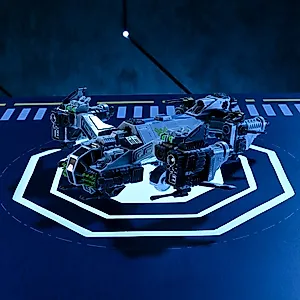 Snap Ships Gladius AC-75 Drop Ship - Construction Toy for Custom Building and Battle Play - Ages 8+