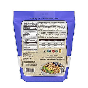 Bob's Red Mill Organic Protein Oats - 32 oz (Pack of 4) Non GMO Gluten Free Whole Grain