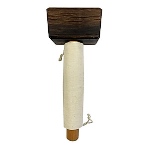 Oak Wood Ice Mallet & Canvas Lewis Bag - Handmade by Hesse Woods from Sustainable Forests, Nordic Clash Hammer Crush your Party with Chilled Cocktails, Home and Kitchen, Bar & Bartender Essentials