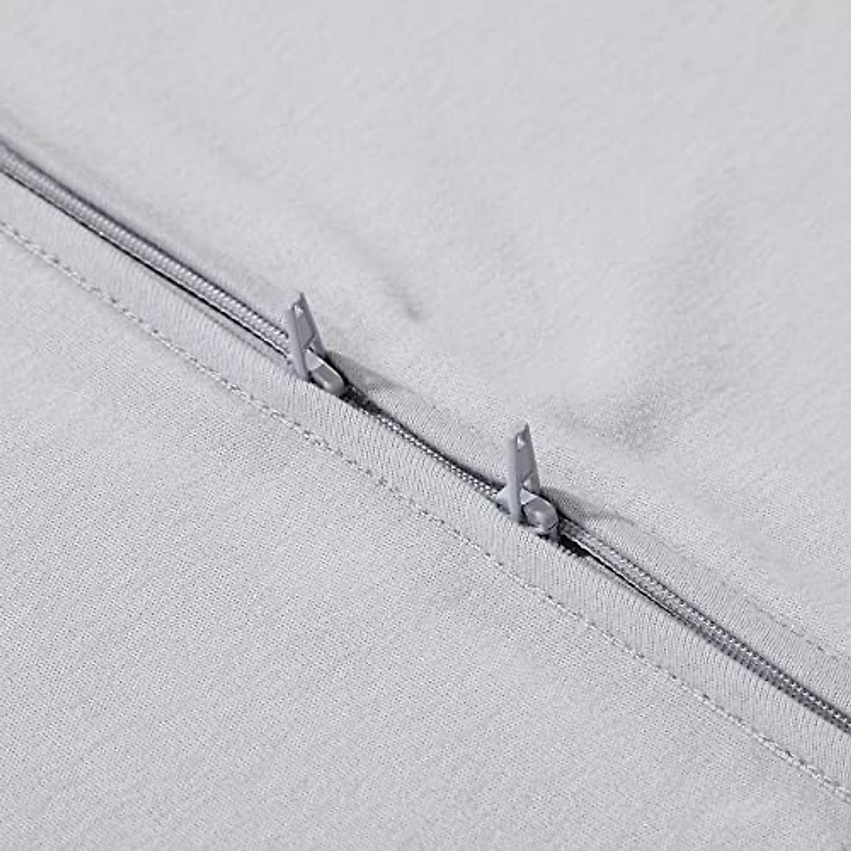 DaysU Cotton Baby Sleep Sack, Sleeveless Baby Sleeping Bag with Two-Way Zipper, Solid Color Baby Wearable Blanket for Newborn Baby Boys and Girls 18-24 Months, 1-Pack, Grey