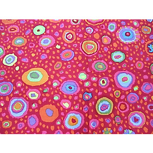 Kaffa Fassett Roman Glass Red, Fabric by the Yard