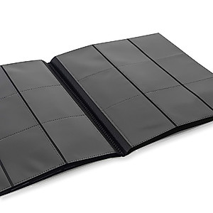 Vault X Binder - 9 Pocket Trading Card Album Folder - 360 Side Loading Pocket Binder for TCG (White)