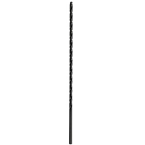 HSS Extra Long Drill Bit Straight Shank Size: 1/2" x 8"