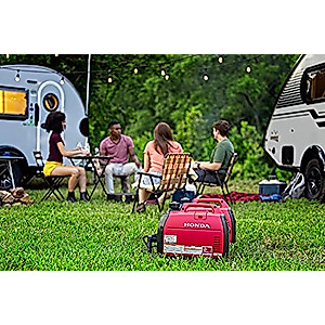 Honda EU2200ITAN1 2200-Watt 120-Volt Companion Super Quiet Portable Inverter Generator with CO-Minder - 49-State