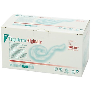 3M™ Tegaderm™ High Gelling Alginate Dressing, 90220, 1 in x 2 in, Rope Style Dressing, 5/Carton, 4 Cartons/Case