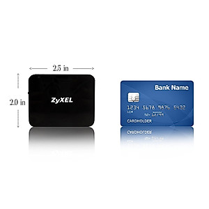 ZyXEL Wireless N 3-in-1 Travel Router [Wi-Fi Router + Access Point + Client Bridge] 150Mbps Speed 802.11n Wireless Pocket Router [MWR102]