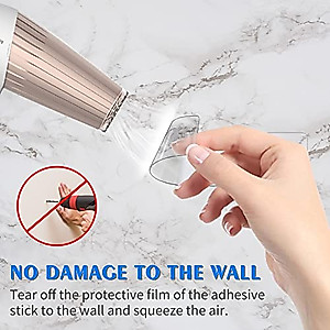 VNKZI Full Stainless Steel Adhesive Shower Caddy Shelf Organizer, No Drilling Rustproof Wall Stall Basket High Suction Shelves with Soap Sponge Holder, Bathroom Storage Rack