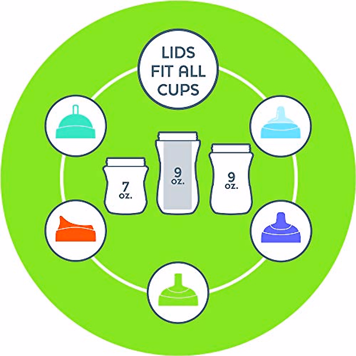 Chicco 9oz. Glow in the Dark Double-Wall Insulated Sippy Cup with Bite-Proof Rim Spout and Spill-Free Lid | Top-Rack Dishwasher Safe | Easy to Hold with Ergonomic Indents | Pink| 12+ months