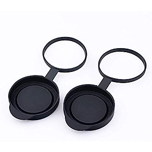 SVBONY Protective Rubber Objective Lens Caps for Fits Binoculars with Outer Diameter 52-54mm