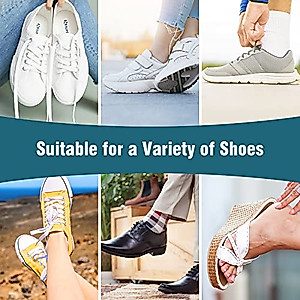 LOMEE Professional Shoe Brush for Cleaning, Ergonomic Long Handle Shoe Cleaner Brush, Laundry Scrub Brush Sneaker Shoes Cleaning Scrubber with Soft Bristle