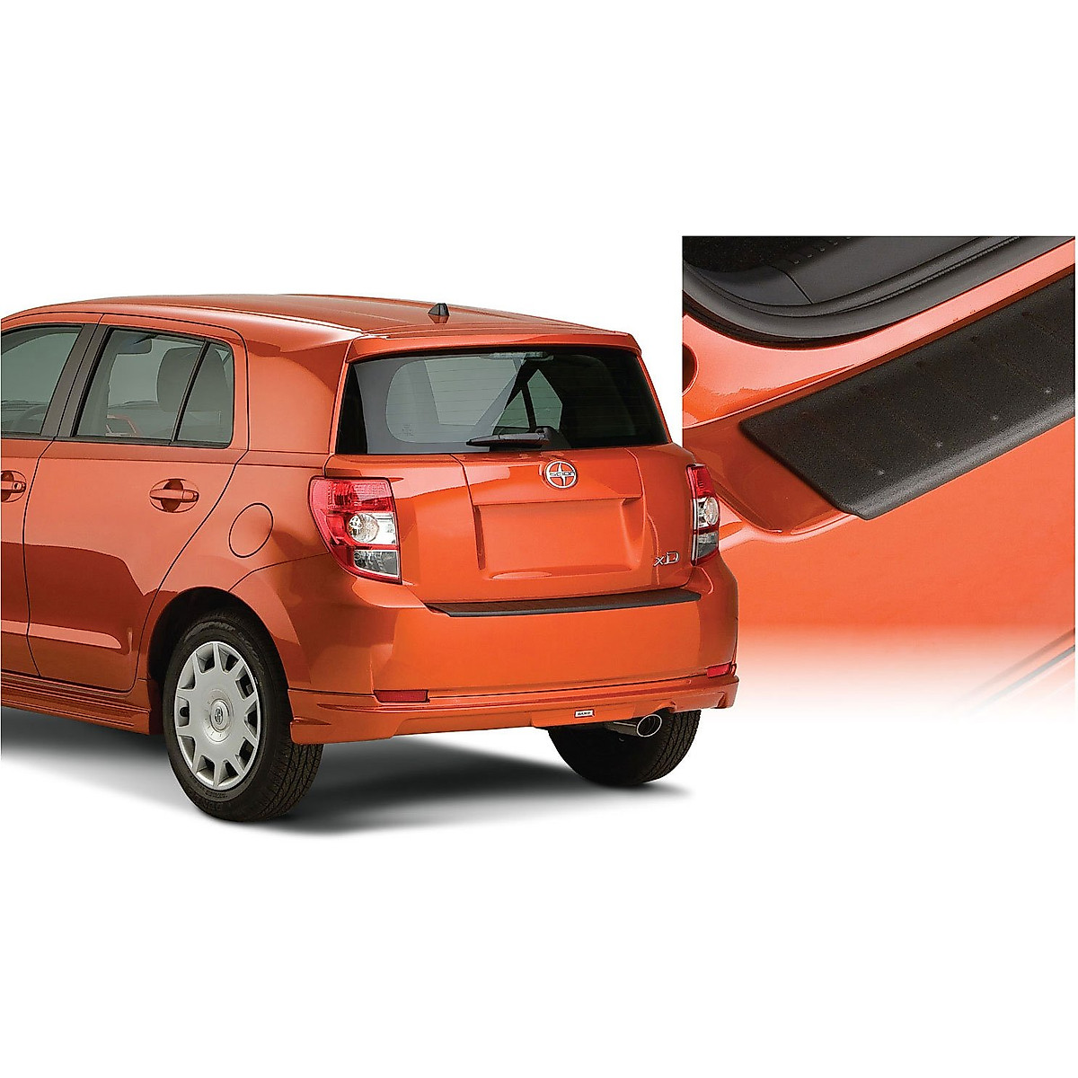 Auto Ventshade [AVS] Bumper Protection - Black | 114002 | Fits 2008 - 2014 Scion XD