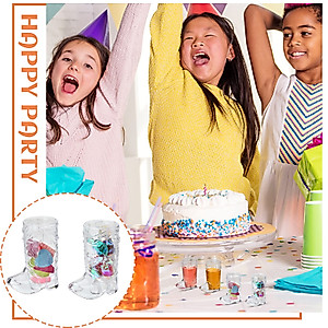 Plastic Mini Cowboy Boot Shot Glasses 1 oz Reusable Cowboy Boot Cups Western Plastic Beer Mugs for Cowboy Cowgirl Party Decorations Bachelorette Party Supplies Birthday Wedding Decorations (12 Pcs)