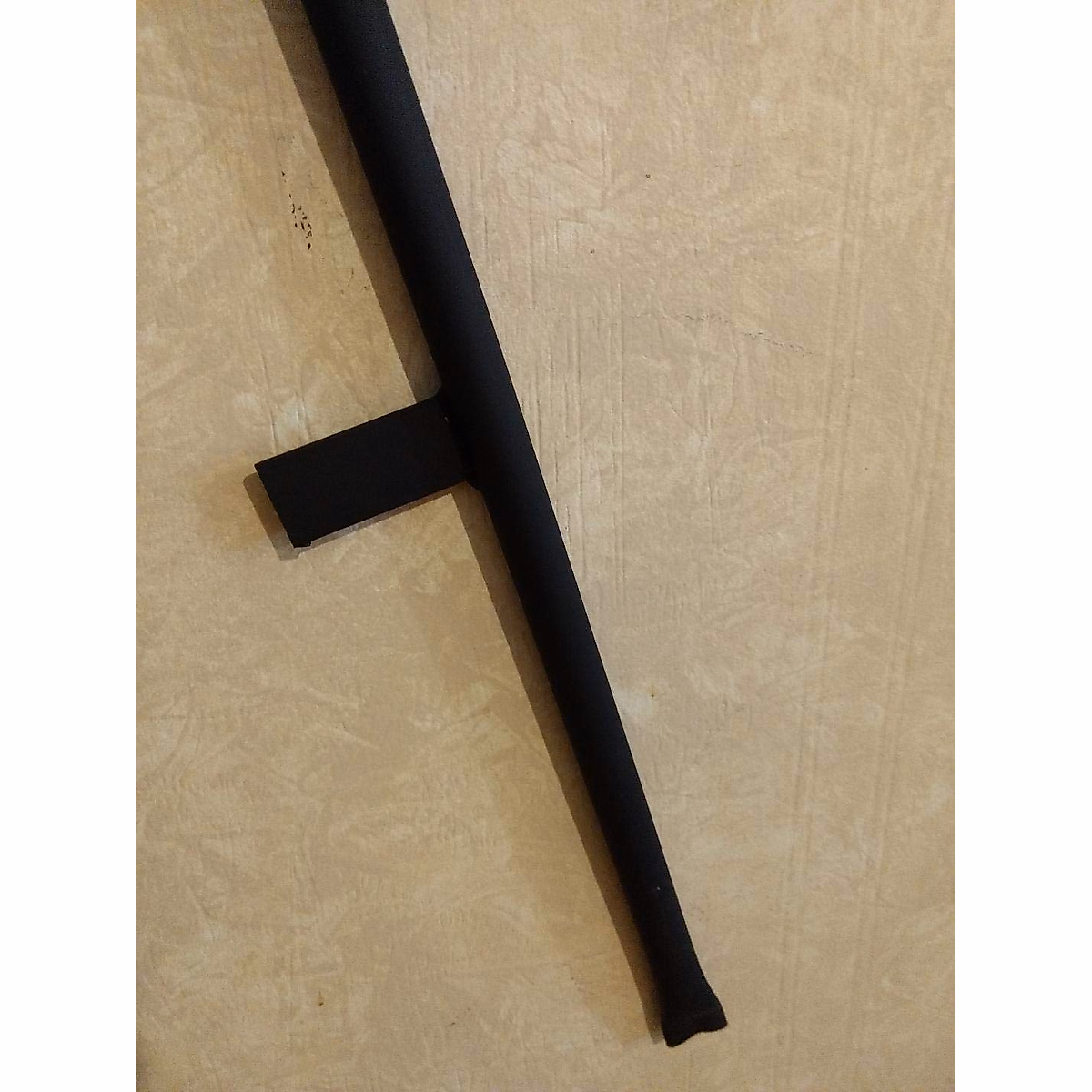 Sturdy Metal Ground Mounted Freestanding Rust Resistant Heavy Duty Wrought Iron Look Garden Hose Holder