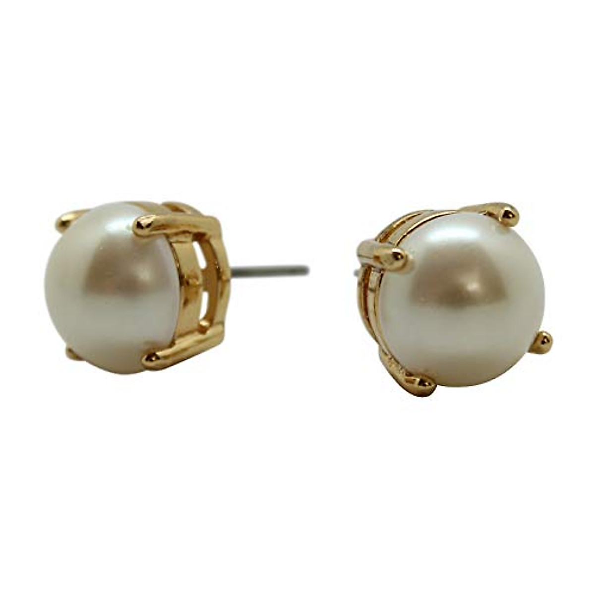 Kate Spade New York Pearl Gumdrop Stud Earrings (Cream)
