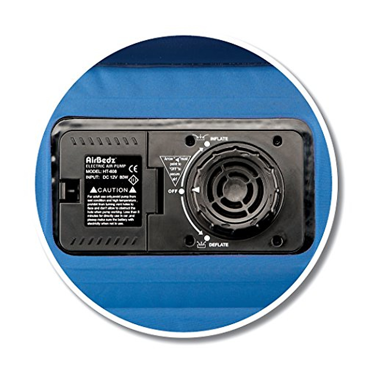 Pittman Outdoors PPI 104 AirBedz Original Truck Bed Air Mattress for 5'5" to 5'8" Full Size Short Truck Beds, Blue