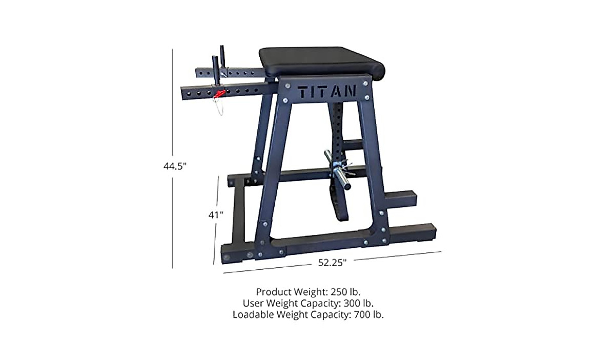 Titan H-PND Reverse Hyper Machine for Home Gym & Rehab