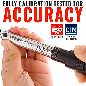 PRO BIKE TOOL 1/4 Inch Drive Click Bicycle Torque Wrench Set – 2 to 20 Nm – Maintenance Kit for Road & Mountain Bikes - Includes Allen & Torx Sockets, Extension Bar & Storage Box