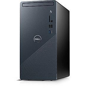 Dell Inspiron 3020 Tower Desktop Computer - 13th Gen Intel Core i5-13400 10-Core up to 4.60 GHz Processor, 16GB DDR4 RAM, 256GB NVMe SSD + 1TB HDD, Intel UHD Graphics 730, DVD+RW, Windows 11 Home