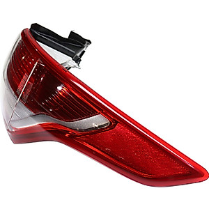 Evan Fischer Passenger Side, Outer Tail Light Compatible with 2013-2016 Ford Escape - FO2801229C