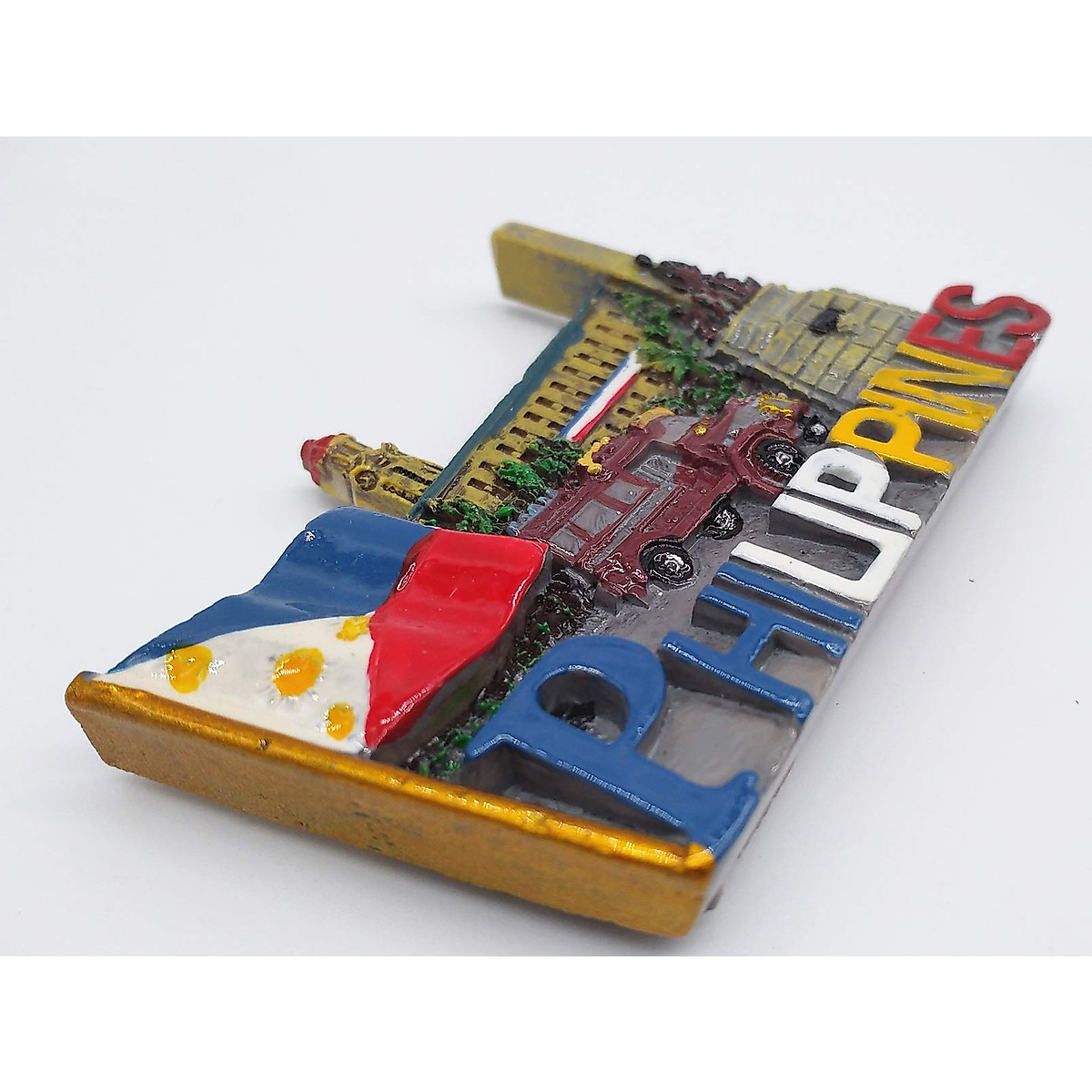 3D Philippines Fridge Magnet, Home & Kitchen Decoration ，Magnetic Sticker Philippines Refrigerator Magnet