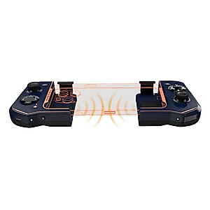 Turtle Beach Atom Mobile Game Controller with Bluetooth for Cloud Gaming on iPhone with Compact Shape, Console Style Controls & Low Latency Bluetooth – Cobalt Blue