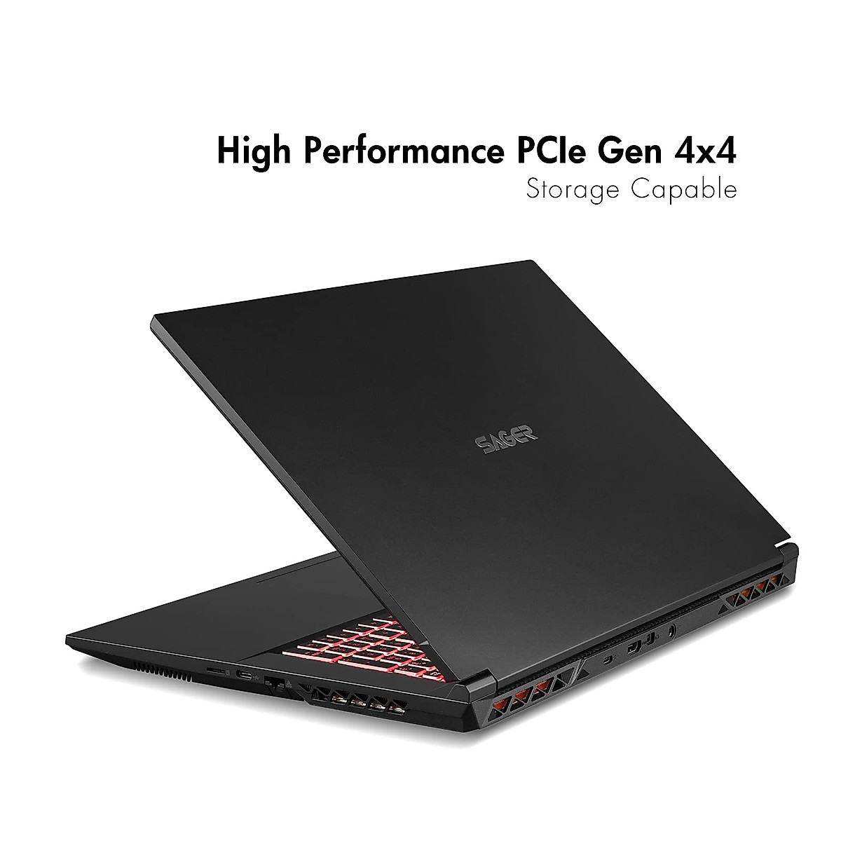 Sager 2023 NP6271J Gaming Laptop, 17.3 Inch FHD 144Hz, Intel i9-13900H, RTX 3050 4GB, 32GB RAM, 1TB NVMe SSD, Win 11