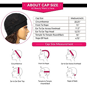 SAPPHIREWIGS Headband Wig Loose Body Wavy Glueless Synthetic Hair Wigs for Black Women Wave None Lace Front Wigs Mix Brown Color Headband Wigs 150% Density 26inches