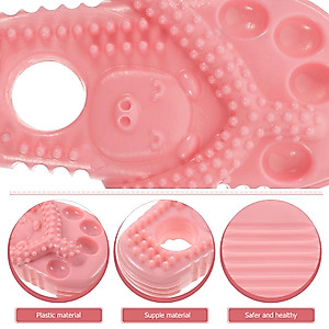 POPETPOP Dog Chew Slipper Shoe Shaped for Teething Puppies Molar Teeth Cleaning Chew Activity