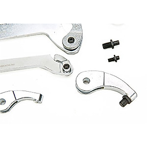 8MILELAKE Adjustable Hook And Pin Wrench/Spanner Tool Set