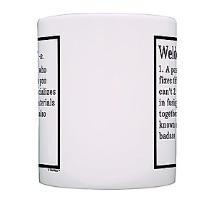 ThisWear Welder Gifts Welder Definition Gifts for Welders Gift 11oz Ceramic Coffee Mug