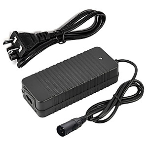 [Verified Fit] 36 Volt 1.5 Amp 3-Pin Quick Charger for Razor MX500 MX650 SX500 RSF650 Dirt Quad 500, Schwinn S600 S1000 ST1000, GT GT750, Mongoose M750, IZIP I600 I750, Super Turbo 800 1000 Elite