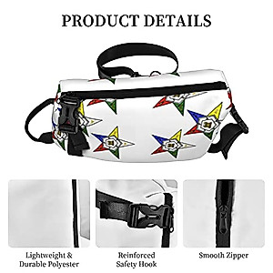 NHGFVT Stars Eastern Stars Sling Bag, Crossbody Sling Backpack Shoulder Chest Bag For Women Men, Travel Hiking Daypack (RXZE23)