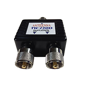 Anteenna TW-720D Duplexer SO-239-PL-259(VHF)/PL-259(UHF)