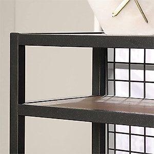 Sauder Boulevard Café L-Shaped Desk, Vintage Oak finish